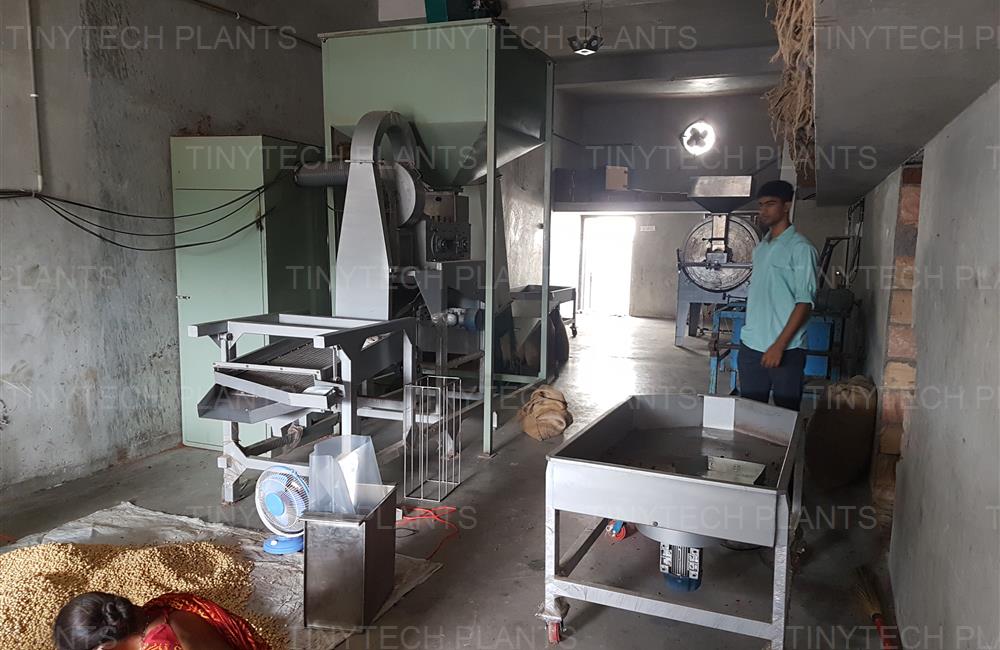 Peanut Roasting Plant, Specialized Plants, Tinytech Plants, Rajkot, India